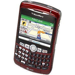 BlackBerry Curve 8310 Phone, Red (AT&T)