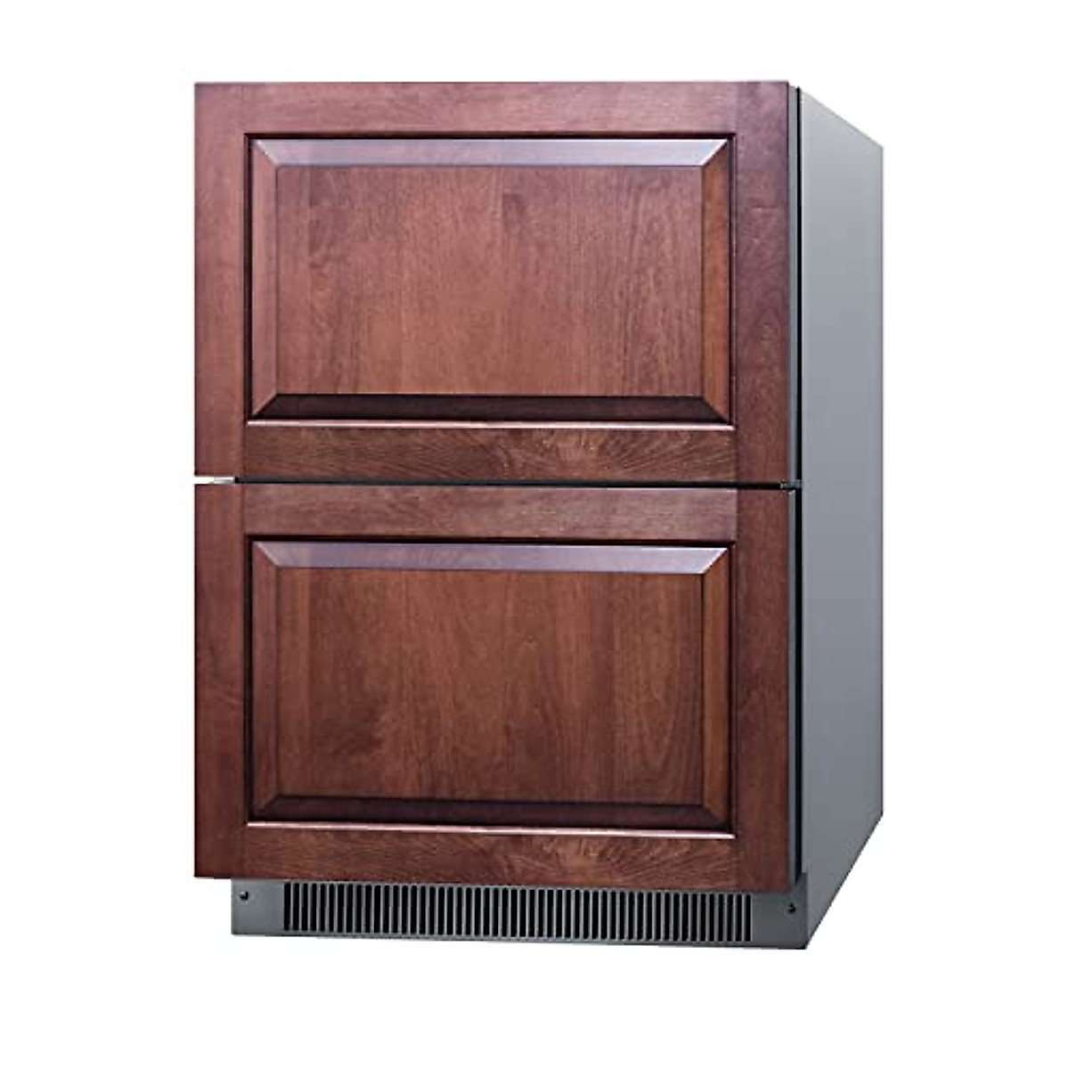 Summit Appliance ADRD24PNR 24" Wide 2-Drawer All-Refrigerator, ADA Compliant; Panel-ready Drawer Fronts (Panels NOT Included); 4.8 cu.ft Capacity; Door and Temperature Alarms; Frost-Free