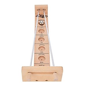 Akozon Games Wooden Adult Intelligent Puzzle Balance Desktop Ball Leisure Game