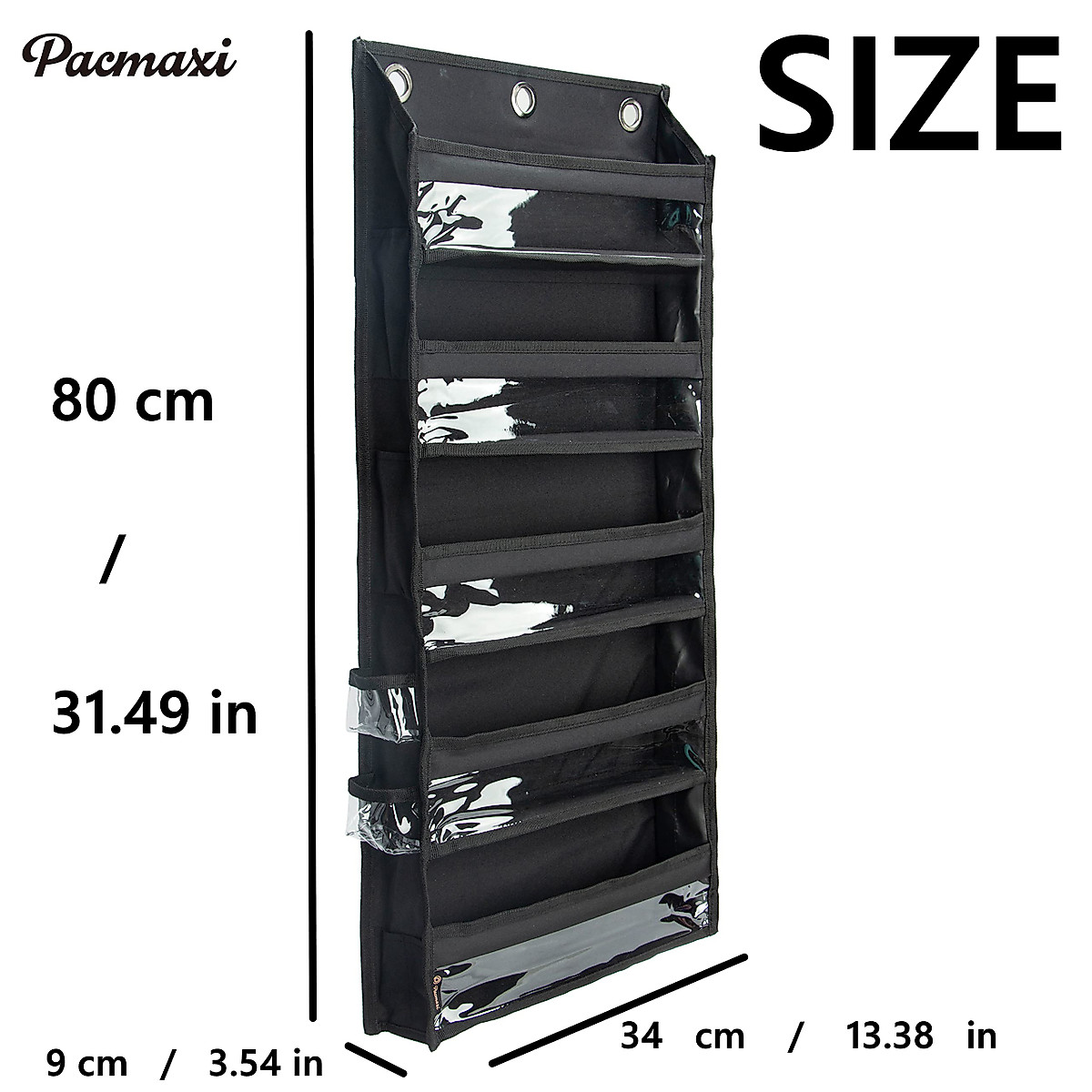 Hanging Sewing & Embroidery Thread Rack Storage, Wall-Mounted Sewing Thread Organizer with 5 Compartments, Over The Door Sewing Organizer Storage for Embroidery Quilting and Sewing Threads (Grey)