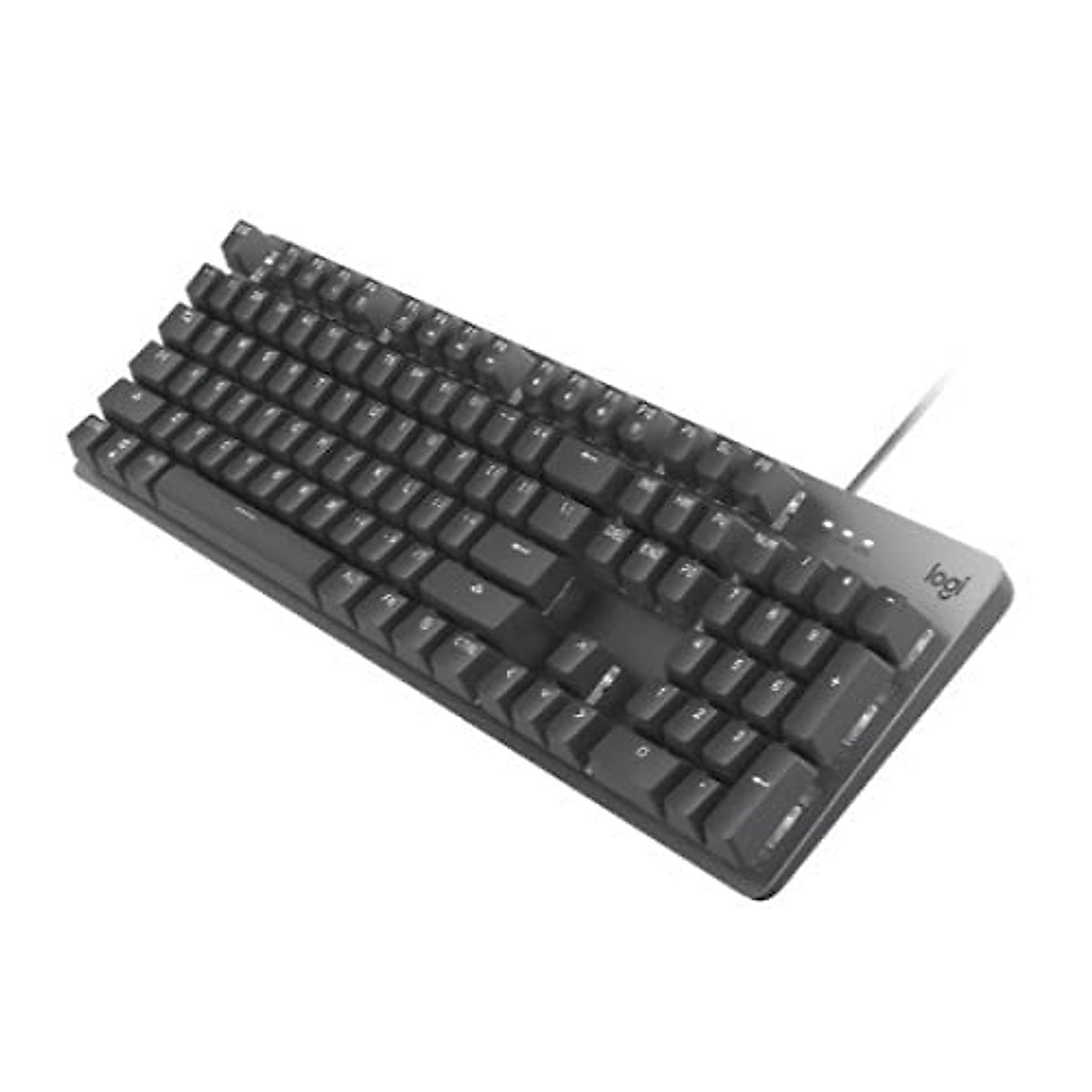 Logitech K845 Illuminated Keyboard (Cherry Red Switches) with Logitech G305 Gaming Mouse and Knox Gear 4-Port USB Hub Bundle (3 Items)