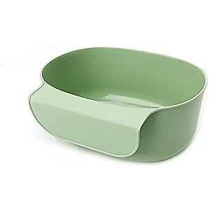 CCBUY Garbage Can Hanging Trash Can, Hanging Household Cupboard Door Waste to Fix,Garbage Bag for Kitchen Cabinet Door/Green