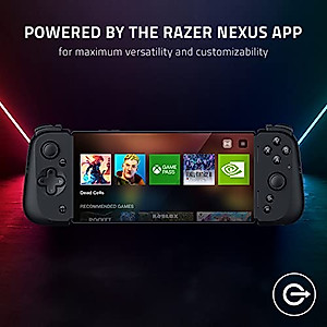 Razer Kishi V2 Mobile Gaming Controller for Android: Console Quality Controls - Universal Fit - Stream PC, Xbox, PlayStation, Touch Screen Android Games - Customizable Triggers - Ergonomic Design