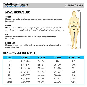 WindRider Pro Foul Weather Gear - Rain Suit - Jacket + Bibs - Breathable, Numerous Pockets, Mesh Lined for Comfort - For Fishing, Sailing, Outdoor Adventuring (Black, Small)