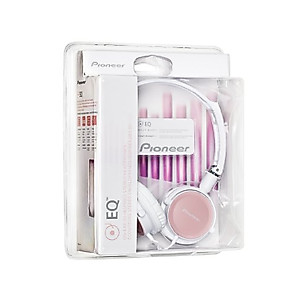 Pioneer se-mj21-HP Over-the-Ear DJ Inspired EQ Headphones (Pink/White)