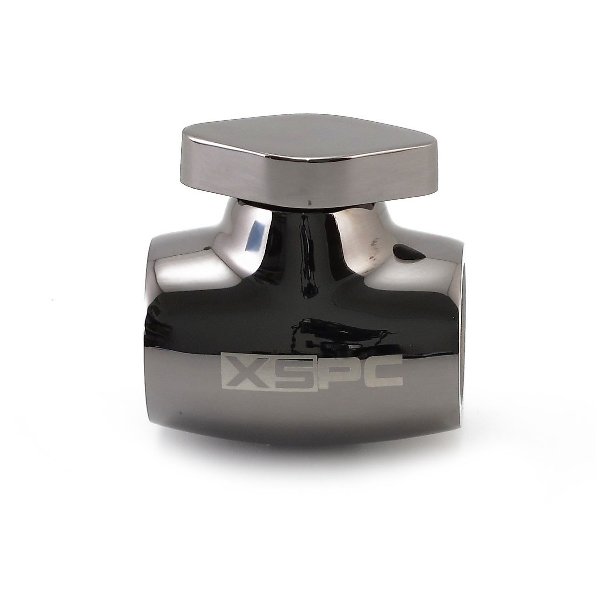 XSPC G1/4" Ball Valve, Black Chrome