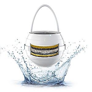 Bath Ball Bathtub Water Filter for Tub with Overflow,2,500 Gallons of Filtration,8 Stages Bath Filter,Remove contaminants,Chlorineand Fluoride,HardWater Softener,BPA Free(Upgrade Version)