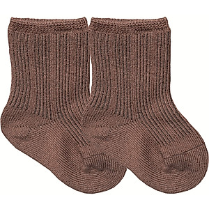 QandSweat Unisex Baby Ankle Socks Toddler Boys' Seamless Cotton Crew Socks (9 Pairs, 0-6M)