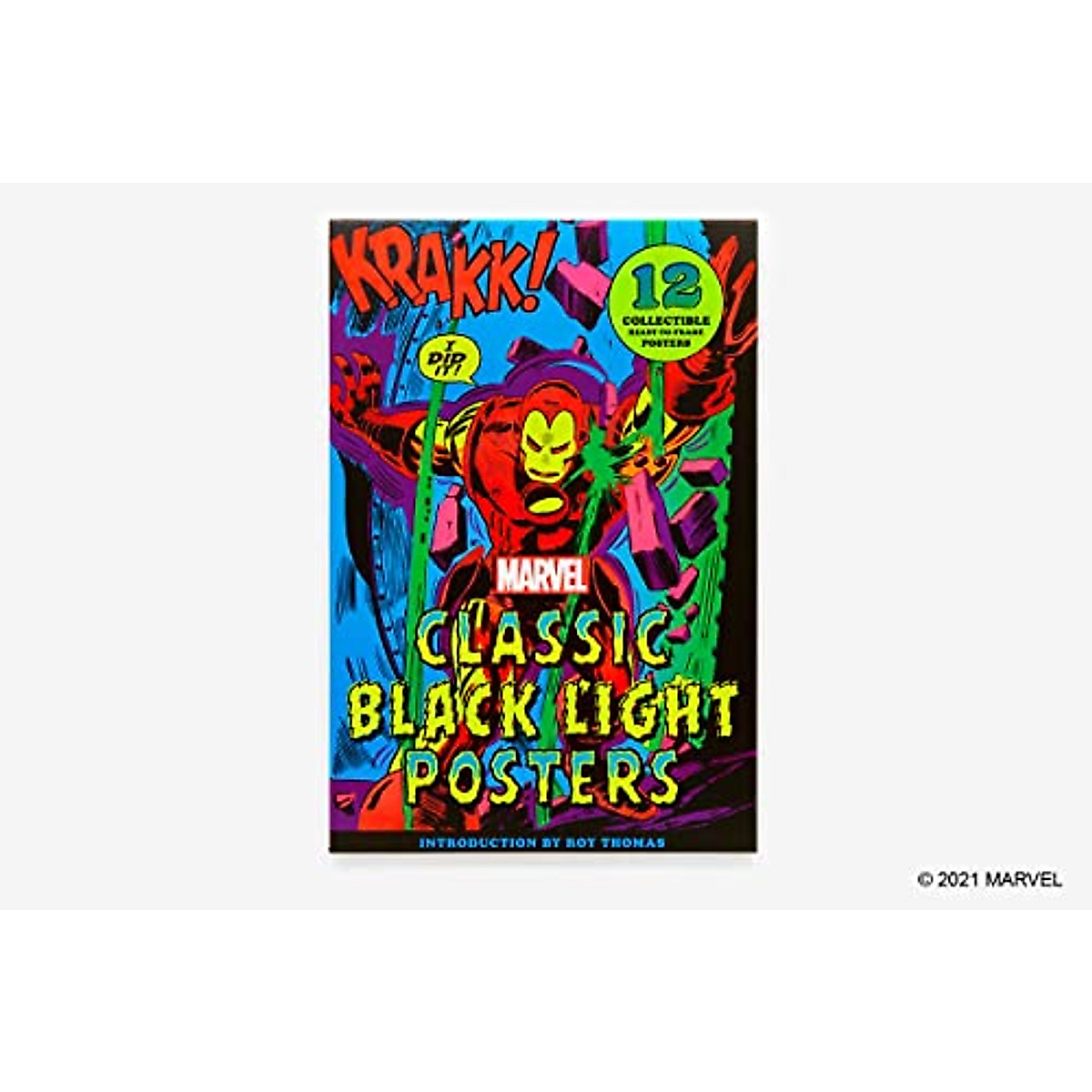 Marvel Classic Black Light Collectible Poster Portfolio