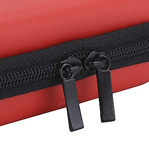 Heayzoki 2Pcs Carrying Case for PSV1000 2000 Console, Portable Storage Bag Protective EVA Hard Carry Case for PSP1000 2000 3000 and Accessories(red)