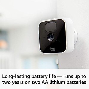 Blink Indoor (3rd Gen) – wireless, HD security camera with two-year battery life, motion detection, and two-way audio – 1 camera system