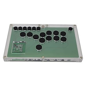 FightBox B1-PS Ultra-Thin All Buttons Leverless-Style Arcade Joystick Fight Stick Game Controller For PS4/PS3/PC Hot-Swap Cherry MX