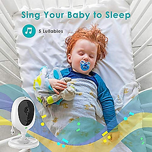 JLB7tech Add-on Camera Unit for LBtech Video Baby Monitor JLB953, LB953-2T, and JLB953P-2T(up to 4 Cameras)