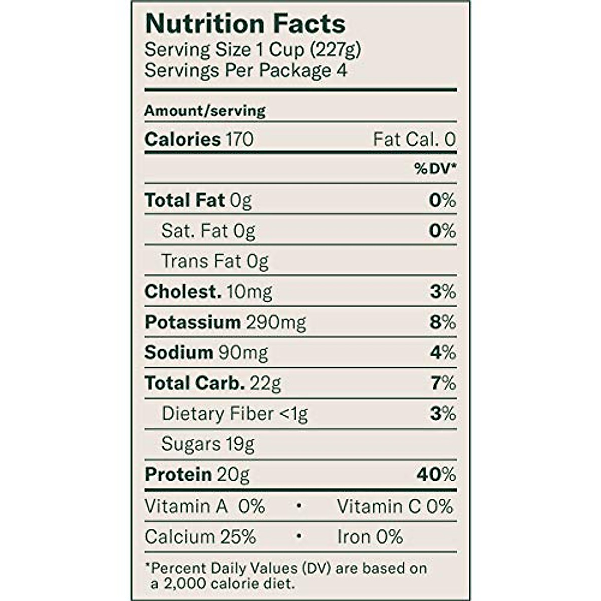 Chobani® Vanilla Blended Non-Fat Greek Yogurt 32oz