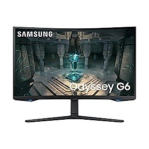 SAMSUNG 32" Odyssey G65B QHD 240Hz 1ms (GTG) HDR 600 Gaming Hub 1000R Curved Gaming Monitor,Black