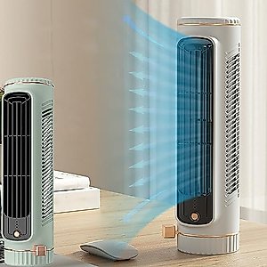 Portable A-I-R Conditioners Automatic Remote Conditioner USB Personal Mini Conditioner with 3-Speed with Automatic Shaking Fans That Blow Cold A-I-R for Home Office Bedroom (White)