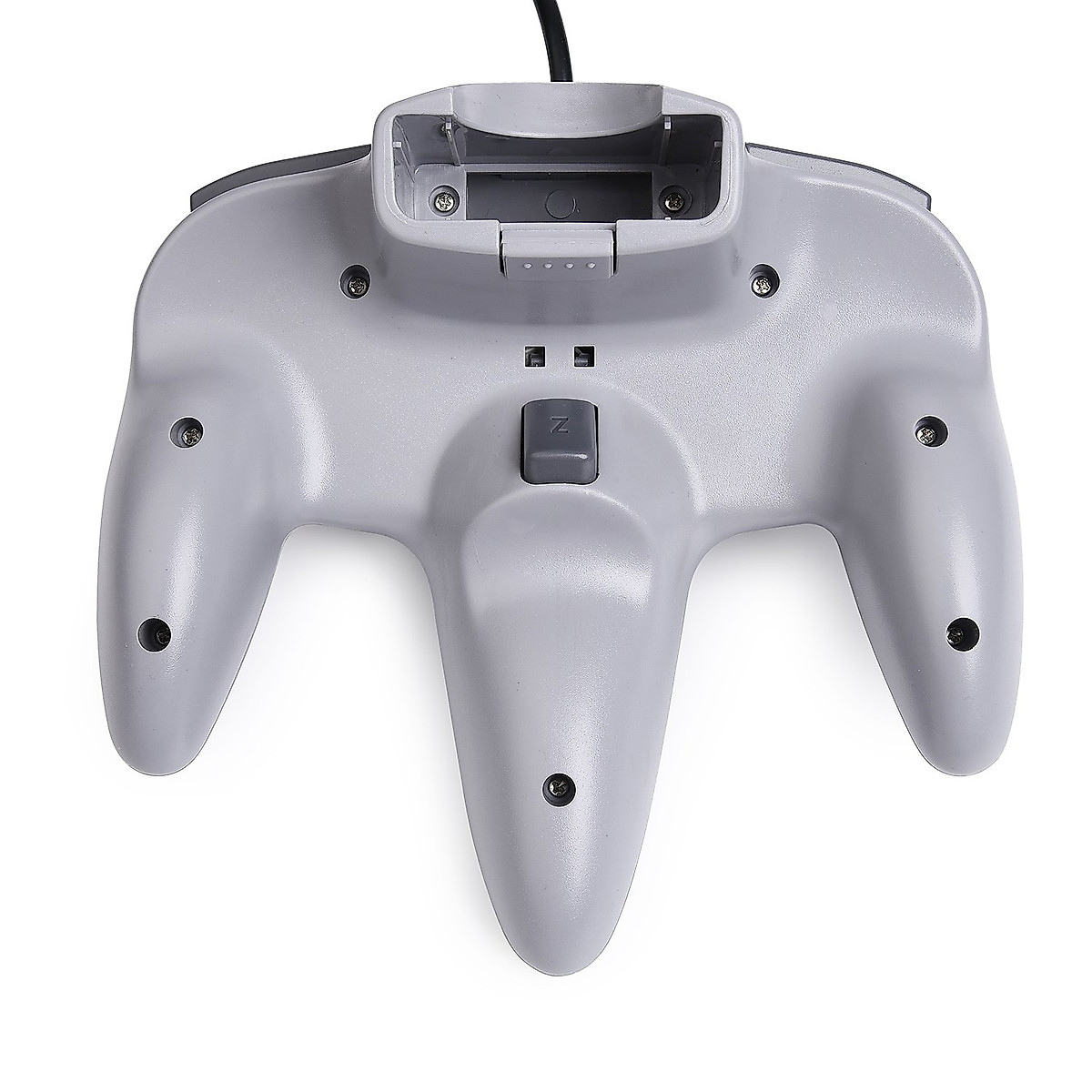 SAFFUN [USB Version] USB N64 Controller, N64 Wired PC Gamepad [3D Analog Stick] for Windows PC MAC Linux Raspberry Pi Genesis Higan Project 64 Retropie OpenEmu Emulator (Plug & Play) (Gray)