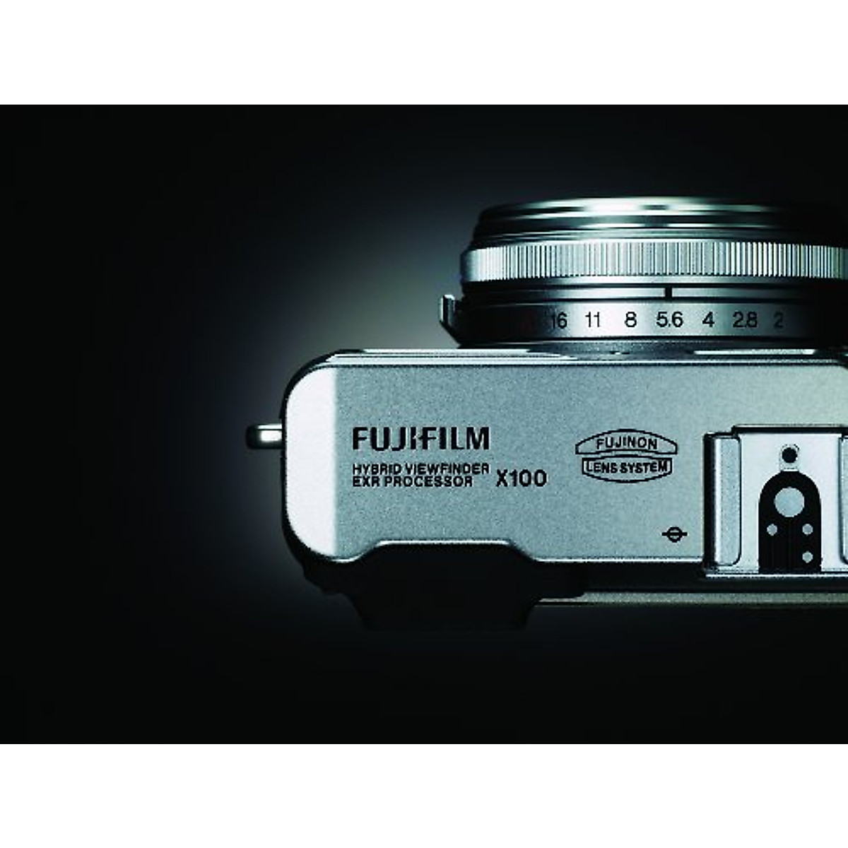 FUJIFILM FinePix X100 APS-C CMOS EXR Digital Camera with 23mm Fujinon Lens and 2.8-Inch LCD - International Version (No Warranty)