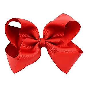 CÉLLOT 40 PCS 4.5 Inch Hair Bows for Girls Grosgrain Ribbon Boutique Hair Bow Alligator Clips Hair Accessories for Baby Girls Toddlers Kids in Pairs