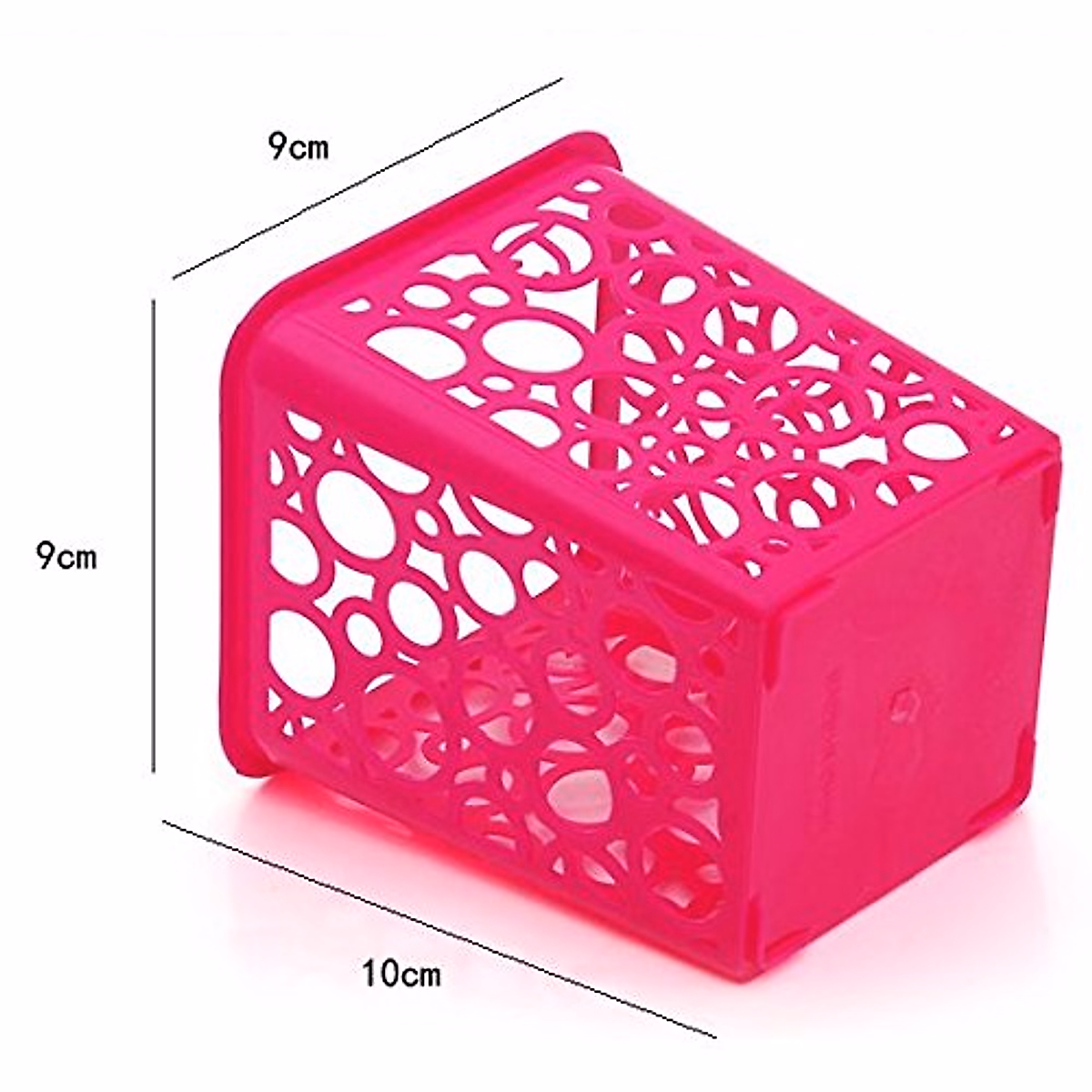 Z ZICOME Desktop Office Storage Organizer, Hollow Pen Pencil Holder Basket, Set of 4