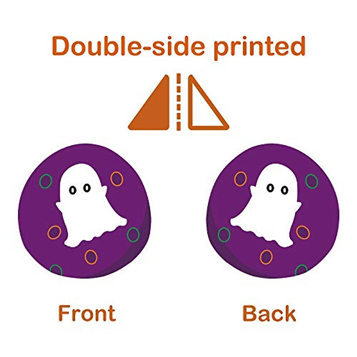 Ivenf Halloween Decorations Hanging Swirls 30ct, Cute Pumpkin Ghost Spider Bat Boo Party Decor, Ofiice Home Indoor Halloween Party Supplies Gifts