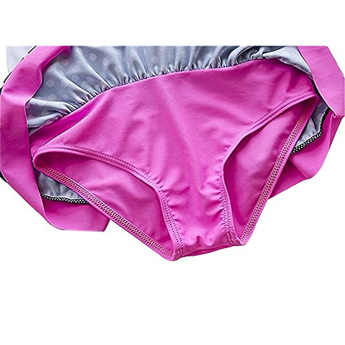 LOSORN ZPY Baby Girl Swimsuit Two Pieces Toddler Kid Long Sleeve Rash Guard UPF 50+ (5-6 Years Old/L) Navy