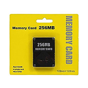 OSTENT High Speed 256MB Memory Card Stick Unit for Sony Playstation 2 PS2 Slim Console Video Games