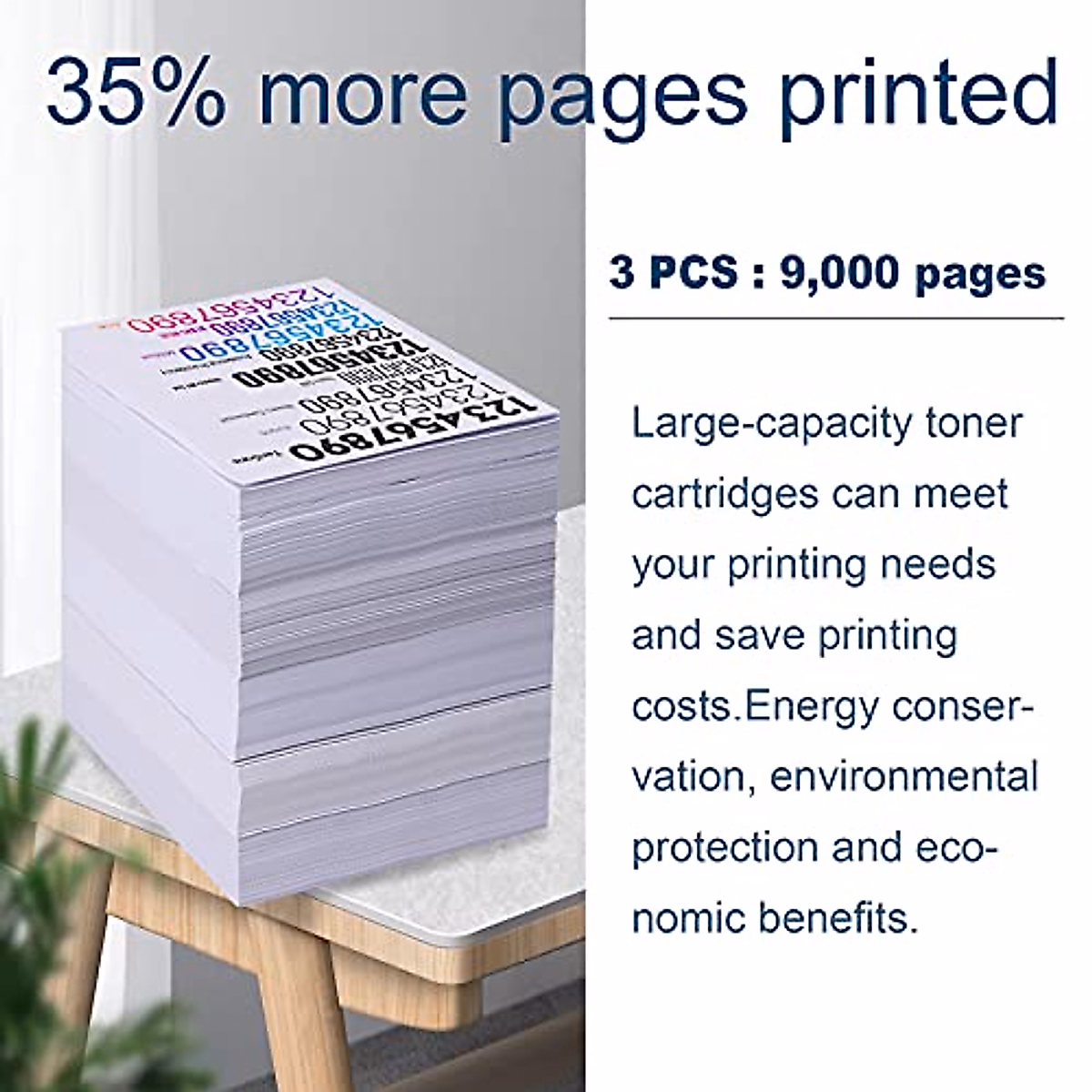 JUL 3-Pack Black High Yield TN-660 TN660 Toner Cartridge Replacement for Brother DCP-L2540DW HL-L2300D L2380DW L2660DW MFC-L2680W L2705DW L2685DW Printer, Page Up to 9,000 Pages, JU-TN660-3PK