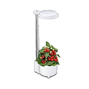 Hydroponics Greenhouse Growing System Vertical Tower Indoor Kitchen Herb Garden with Grow Light Plants Germination Kit Height Adjustable (No Seed, No Nutrient) 3 Pods