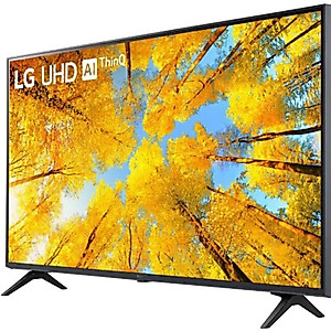 LG 43-Inch Class 4K Ultra HD 2160p WebOS Smart TV HDR UQ7590 Series Game Optimizer Bluetooth Compatible with Alexa & Google Assistant 43UQ7590PUB (Renewed)