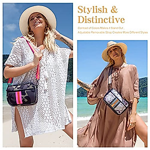 NIDOOT Crossbody Bags For Women,Neoprene Bag,Neoprene Crossbody Bag,Messenger Bag Neoprene Tote Bag, Women/Teenage Girls Gifts Ideas(Green Camouflage)