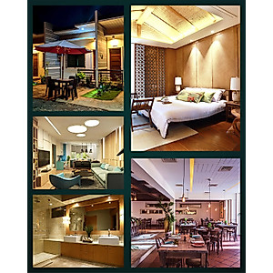 PACETAP 100W JDE11 120V Halogen Light Bulbs, 1200lm 2800K Warm White Dimmable Bulbs with E11 Mini Candelabra Base for Chandeliers, Ceiling Fan, Table Lamps, Cabinet Lighting (4)