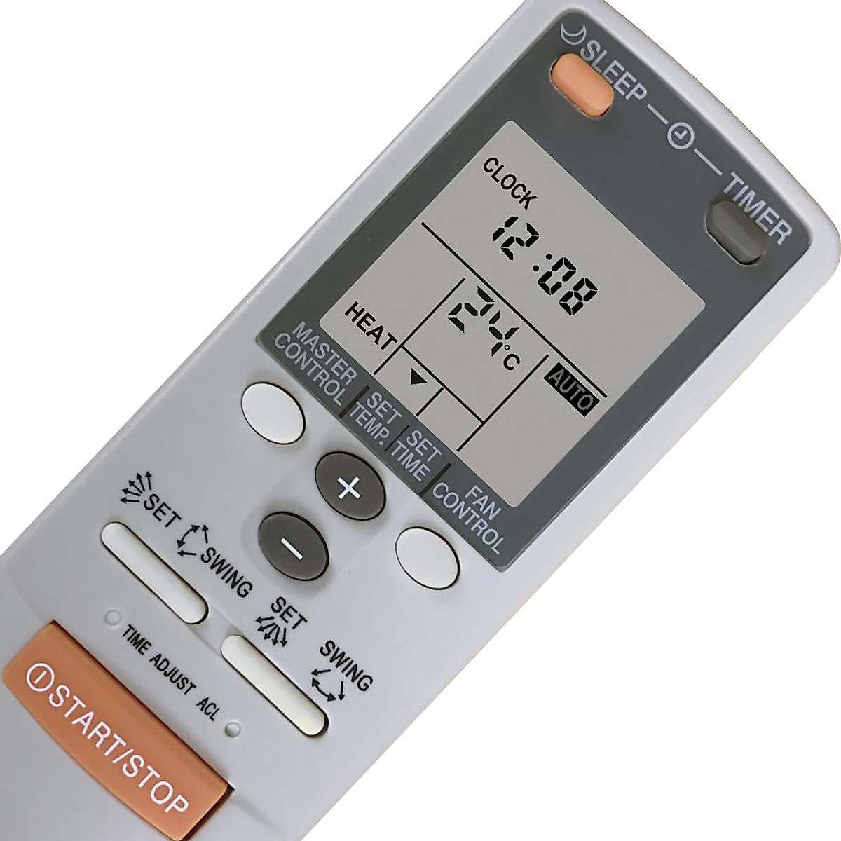 Replacement Air Conditioner Remote Control for Fujitsu Ar-jw1 Ar-jw11 Ar-jw13 Ar-jw17 Ar-jw19 Ar-jw2 Ar-jw27 Ar-jw28 Ar-jw30 Ar-jw31