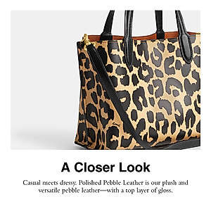COACH Print Willow Tote 24, Leopard