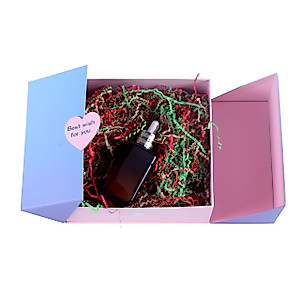 Sansam Crinkle Cut Paper Shred Filler, 1.1 LB Christmas Tone Conffetti Hamper Filling Paper for Basket and Gift Box Filling, Gift Wrapping,Packaging, Shipping, Moving, Cushioning