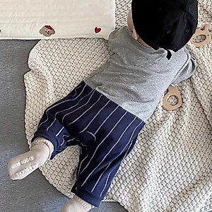 HAOHAOHUOZHE Baby Boy’s Gentleman Clothes Romper Jumpsuit Cotton Long Sleeve 6 Months