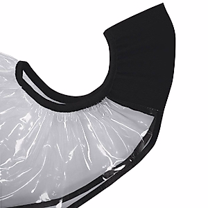 Betty Dain Hair Funnel and Adult Bib - Use for Upright Position Washing/Shampooing, Comfortable Alternative for Elderly, Handicapped, or Individuals with Neck Problems