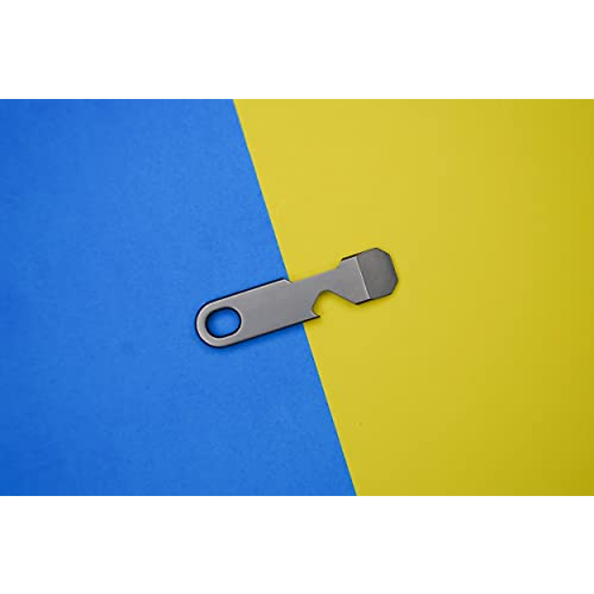 QuickPry Bottle Opener Mini Everyday Carry Pry Bar Tool, For Camping, Cleaning, And Simple Everyday Tasks, Keychain Carry Tool