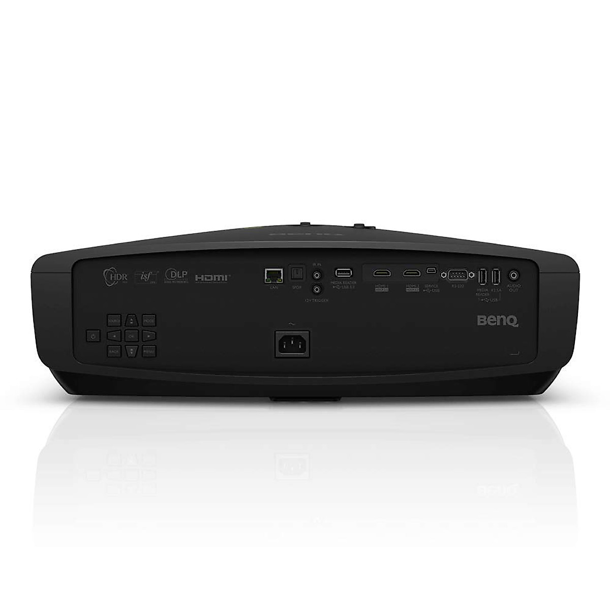 BenQ HT5550 True 4K UHD Home Theater Projector with HDR-PRO | 100% DCI-P3 & 100% Rec. 709 for Best Colors | Frame Interpolation for Fluid Picture, Black (Renewed)