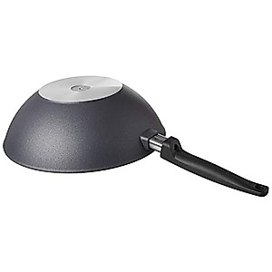 Woll Lite/Plus Diamond Reinforced Nonstick Scratch Resistant Cast AluminumWok, 11.75-Inch, Black