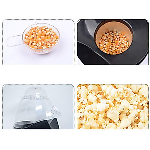HEITIGN Popcorn Maker Machine, HEITIGN7ef1kom3i0 Popcorn Poppers, 1200W Air Popper, Non-Stick, 6-8 Cups, Easy to Use & Clean, Great Gift for Festival & Party, Kitchen Dormitory Camping