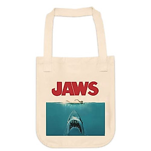 Jaws Swim Shark Tote bag for Women And Men Graphic Shoulder Bags Casual Cloth Purses and Aesthetic Handbags