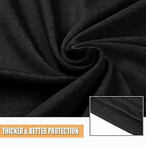 6 Pack Neck Gaiter Bandana Face Mask: Cooling Gator Mask for Outdoor Protection Breathable Face Cover Neck Scarf Protect from Dust Sun for Men Women Fishing Cycling Facemask Gaitor Balaclava, Red