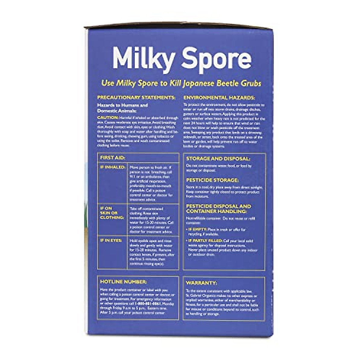 Milky Spore Japanese Beetle and Other Beetle Killer, 10 Ounce