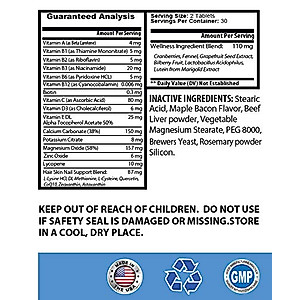 I LOVE MY PETS LLC cat Skin and Coat Supplement - CAT Hair and Coat Health - Healthy Skin - Premium Quality Treats - cat Dry Skin - 3 Bottles (180 Tablets)