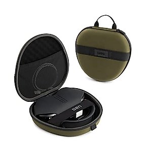 URBAN ARMOR GEAR UAG Compatible with AirPods Max Case Rugged Smart Case with Sleep Mode Heavy Duty Weatherproof Compression Molded Full Coverage Protective Travel Carrying Cover, Olive