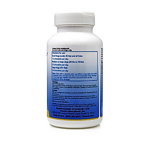 Flexpet with CM8 Chewable Tablets for Joint Pain Relief in Dogs; Hip & Joint Pain Supplement Containing Cetyl Myristoleate (CM8) & Glucosamine: Single Bottle - 60 Chewable Tablets