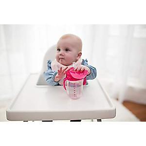 Dr. Brown's Baby's First Straw Cup, 9 Ounce (6m+) - Orange (TC91013-P4)