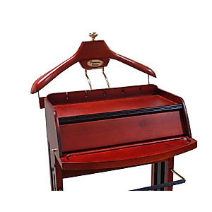 Proman Products Valet Stand, dark cherry (VL16201)