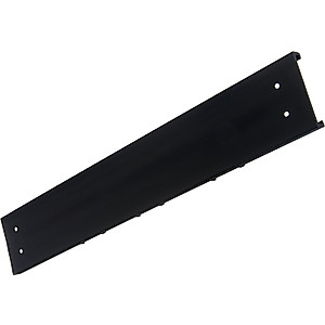 Carlisle FoodService Products Roll 'N Grip Plastic Broom Holder Wall Mount, Bathroom Organizer, Kitchen Organizer with Quick Release for Kitchen, Restaurant, Home, 1.75 Inches, Black, (Pack of 12)